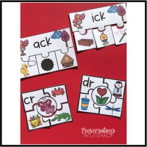 Blends and Digraphs Valentine's Day Puzzles - Conversations in Literacy
