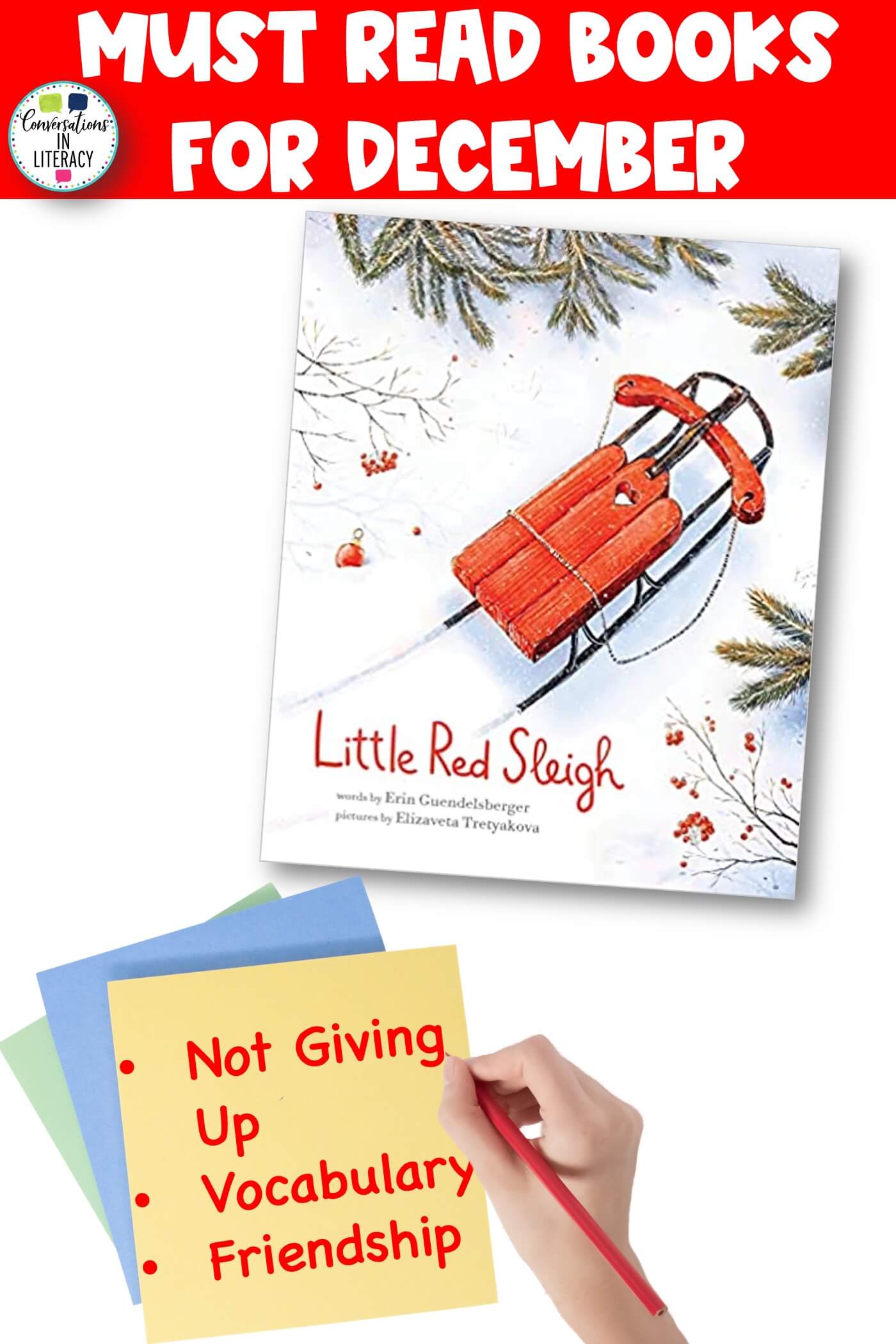 Top 4 Must Read Books for December - Conversations in Literacy