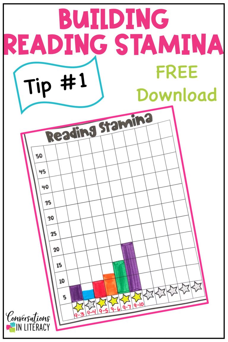 Tips For Building Reading Stamina - Conversations in Literacy