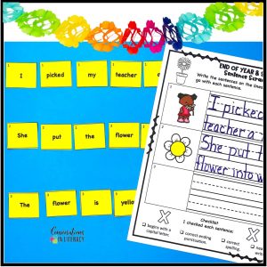 End of the Year & Summer Sentence Building Activities | Sentence ...