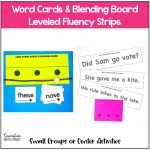 Long Vowel Silent e CVCe Blending and Segmenting Phonics Activities ...