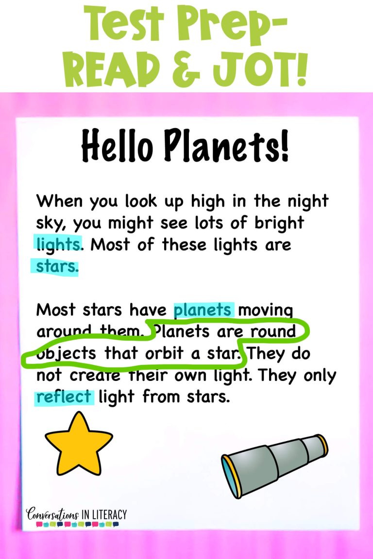 Test Prep - Mark It Up! - Conversations in Literacy