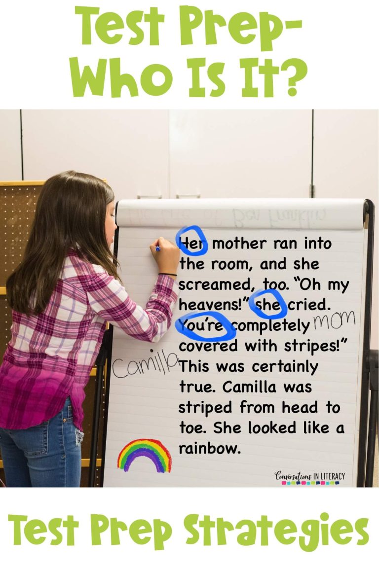Test Prep - Mark It Up! - Conversations in Literacy