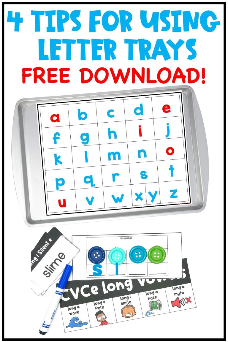 4 Tips For Magnetic Letter Trays - Conversations in Literacy