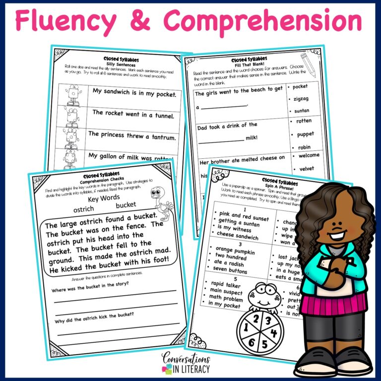 Closed Syllables Decoding Multisyllabic Words Freebie - Conversations ...