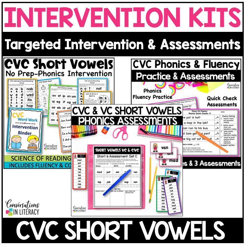 Intervention Kits - Conversations in Literacy